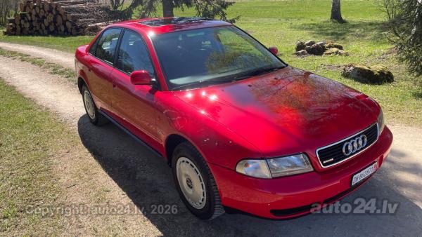 Sarkans Audi A4 1995 Tartu, ar dzinēja tilpumu 2.60 L un nobraukumu 253 tūkst. km par 4990 €, foto 4 vietnē AUTOMOTO.COM.LV