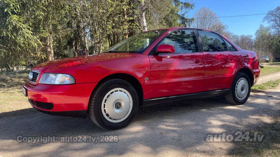 Sarkans Audi A4 1995 Tartu, ar dzinēja tilpumu 2.60 L un nobraukumu 253 tūkst. km par 4990 €, foto 6 vietnē AUTOMOTO.COM.LV