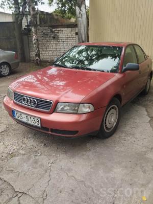 Sarkans Audi A4 1995 Rīga, ar dzinēja tilpumu 1.60 L un nobraukumu 0 tūkst. km par 500 €, foto  vietnē AUTOMOTO.COM.LV
