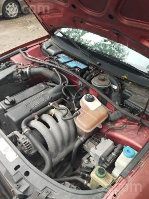 Red Audi A4 1995 in Riga, with an engine capacity of 1.60 L and mileage of 0 thousand km for 500 €, photo 3 on AUTOMOTO.COM.LV