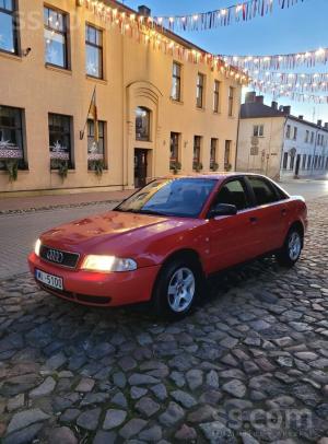 Sarkans Audi A4 1996 Bauska, ar dzinēja tilpumu 1.90 L un nobraukumu 405 tūkst. km par 1390 €, foto 1 vietnē AUTOMOTO.COM.LV