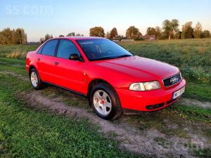 Sarkans Audi A4 1996 Bauska, ar dzinēja tilpumu 1.90 L un nobraukumu 405 tūkst. km par 1390 €, foto 13 vietnē AUTOMOTO.COM.LV