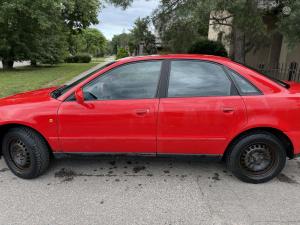 Red Audi A4 1997 in Kaunas, with an engine capacity of 1.60 L and mileage of 271 thousand km for 1100 €, photo 9 on AUTOMOTO.COM.LV