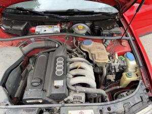 Red Audi A4 1997 in Kaunas, with an engine capacity of 1.60 L and mileage of 271 thousand km for 1100 €, photo 29 on AUTOMOTO.COM.LV