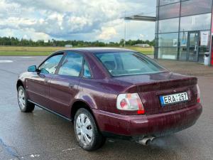 Red Audi A4 1997 in Panevezys, with an engine capacity of 1.60 L and mileage of 0 thousand km for 330 €, photo 6 on AUTOMOTO.COM.LV