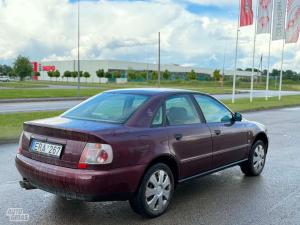 Red Audi A4 1997 in Panevezys, with an engine capacity of 1.60 L and mileage of 0 thousand km for 330 €, photo 7 on AUTOMOTO.COM.LV
