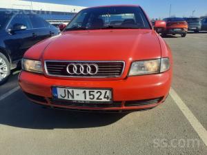 Red Audi A4 1998 in Daugavpils, with an engine capacity of 1.90 L and mileage of 407 thousand km for 1840 €, photo  on AUTOMOTO.COM.LV