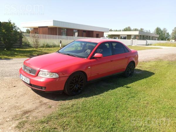 Sarkans Audi A4 1999 Rīga, ar dzinēja tilpumu 1.90 L un nobraukumu 354 tūkst. km par 1390 €, foto 3 vietnē AUTOMOTO.COM.LV