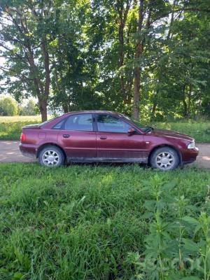 Red Audi A4 1999 in Preili, with an engine capacity of 1.80 L and mileage of 0 thousand km for 530 €, photo 3 on AUTOMOTO.COM.LV