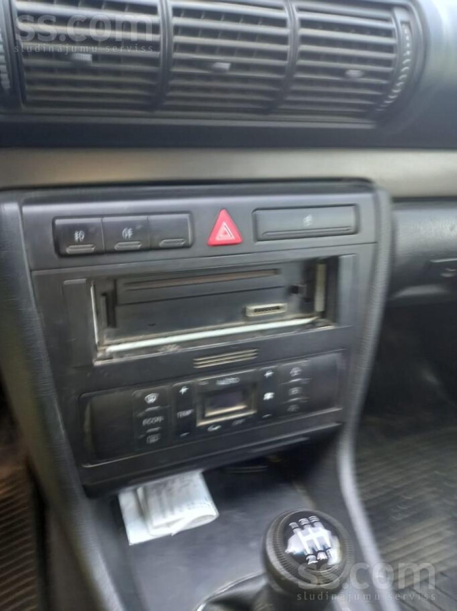 Red Audi A4 1999 in Preili, with an engine capacity of 1.80 L and mileage of 0 thousand km for 530 €, photo 8 on AUTOMOTO.COM.LV
