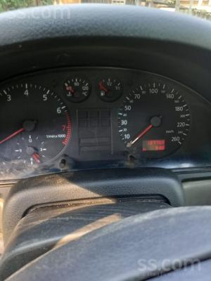 Red Audi A4 1999 in Preili, with an engine capacity of 1.80 L and mileage of 0 thousand km for 530 €, photo 9 on AUTOMOTO.COM.LV