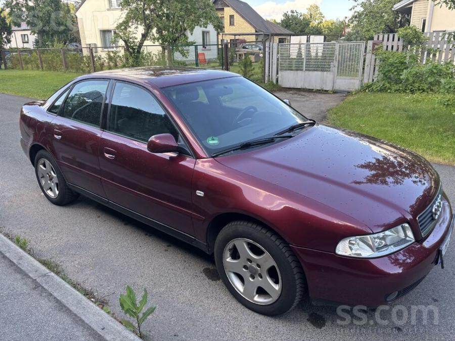 Sarkans Audi A4 2000 Rīga, ar dzinēja tilpumu 1.90 L un nobraukumu 218 tūkst. km par 2690 €, foto 5 vietnē AUTOMOTO.COM.LV