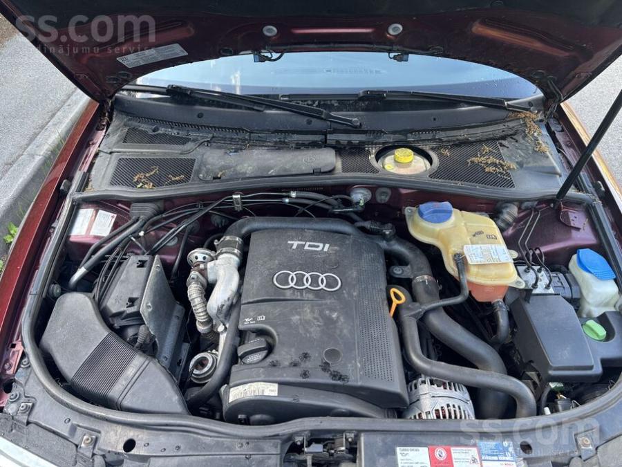 Sarkans Audi A4 2000 Rīga, ar dzinēja tilpumu 1.90 L un nobraukumu 218 tūkst. km par 2690 €, foto 17 vietnē AUTOMOTO.COM.LV