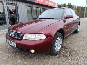Red Audi A4 2000 in Valmiera, with an engine capacity of 1.80 L and mileage of 223 thousand km for 1250 €, photo  on AUTOMOTO.COM.LV