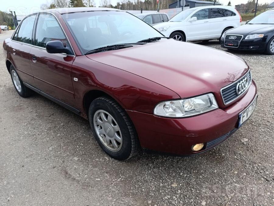 Sarkans Audi A4 2000 Valmiera, ar dzinēja tilpumu 1.80 L un nobraukumu 223 tūkst. km par 1250 €, foto 8 vietnē AUTOMOTO.COM.LV