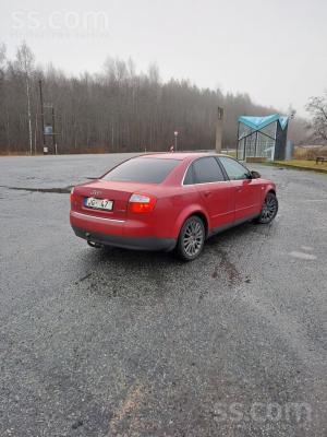 Red Audi A4 2001 in Aluksne, with an engine capacity of 1.90 L and mileage of 587 thousand km for 2350 €, photo 4 on AUTOMOTO.COM.LV