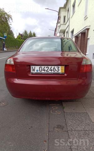 Sarkans Audi A4 2004 Rīga, ar dzinēja tilpumu 1.90 L un nobraukumu 305 tūkst. km par 1999 €, foto 9 vietnē AUTOMOTO.COM.LV