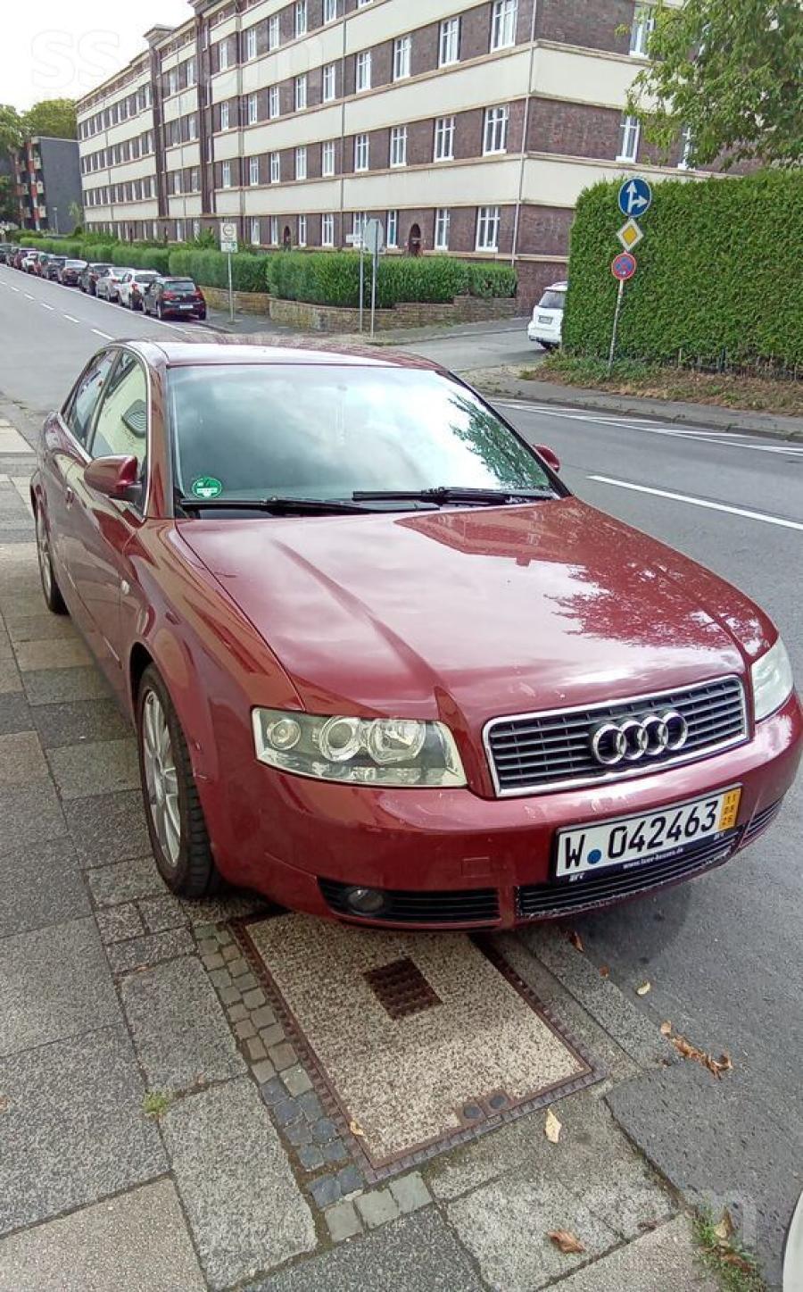 Sarkans Audi A4 2004 Rīga, ar dzinēja tilpumu 1.90 L un nobraukumu 305 tūkst. km par 1999 €, foto 12 vietnē AUTOMOTO.COM.LV