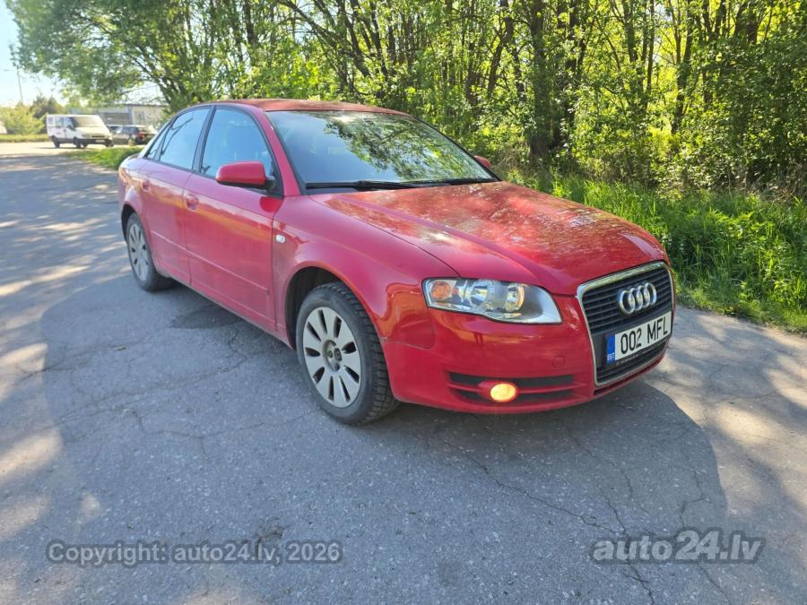 Sarkans Audi A4 2005 Tallina, ar dzinēja tilpumu 1.60 L un nobraukumu 0 tūkst. km par 500 €, foto 1 vietnē AUTOMOTO.COM.LV