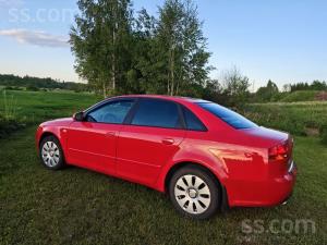 Красный Ауди А4 2005 в Айзкраукле, объемом двигателя 1.60 л и пробегом 136 тыс. км за 2900 €, фото 5 на AUTOMOTO.COM.LV