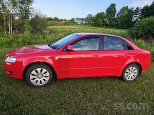 Красный Ауди А4 2005 в Айзкраукле, объемом двигателя 1.60 л и пробегом 136 тыс. км за 2900 €, фото 6 на AUTOMOTO.COM.LV