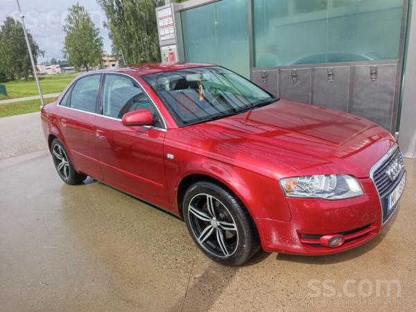 Red Audi A4 2005 in Madona, with an engine capacity of 2.00 L and mileage of 248 thousand km for 1400 €, photo 3 on AUTOMOTO.COM.LV