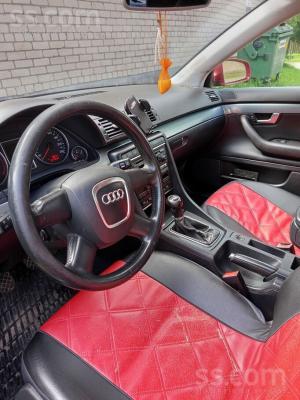 Sarkans Audi A4 2005 Madona, ar dzinēja tilpumu 2.00 L un nobraukumu 248 tūkst. km par 1400 €, foto 7 vietnē AUTOMOTO.COM.LV