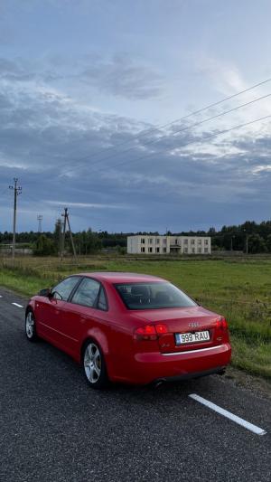Red Audi A4 2005 in Narva-Joesuu, with an engine capacity of 2.00 L and mileage of 283 thousand km for 3700 €, photo 11 on AUTOMOTO.COM.LV