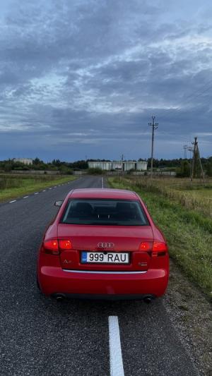 Red Audi A4 2005 in Narva-Joesuu, with an engine capacity of 2.00 L and mileage of 283 thousand km for 3700 €, photo 13 on AUTOMOTO.COM.LV