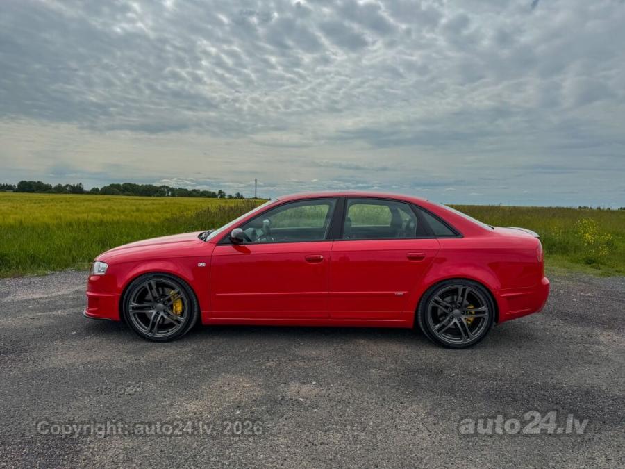 Red Audi A4 2006 in Tallinn, with an engine capacity of 2.00 L and mileage of 129 thousand km for 11500 €, photo 4 on AUTOMOTO.COM.LV