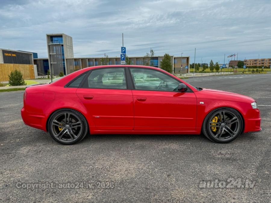 Red Audi A4 2006 in Tallinn, with an engine capacity of 2.00 L and mileage of 129 thousand km for 11500 €, photo 5 on AUTOMOTO.COM.LV