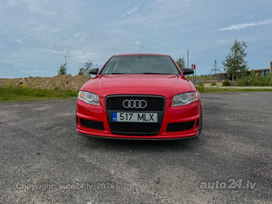 Red Audi A4 2006 in Tallinn, with an engine capacity of 2.00 L and mileage of 129 thousand km for 11500 €, photo 10 on AUTOMOTO.COM.LV