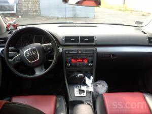 Sarkans Audi A4 2007 Rīga, ar dzinēja tilpumu 2.00 L un nobraukumu 260 tūkst. km par 1400 €, foto 3 vietnē AUTOMOTO.COM.LV