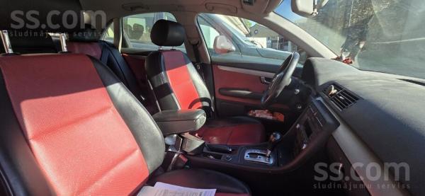Sarkans Audi A4 2007 Rīga, ar dzinēja tilpumu 2.00 L un nobraukumu 260 tūkst. km par 1400 €, foto 3 vietnē AUTOMOTO.COM.LV