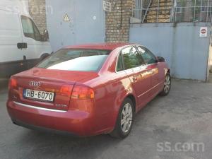 Sarkans Audi A4 2007 Rīga, ar dzinēja tilpumu 2.00 L un nobraukumu 260 tūkst. km par 1400 €, foto 5 vietnē AUTOMOTO.COM.LV