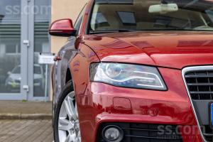 Red Audi A4 2008 in Jelgava, with an engine capacity of 2.70 L and mileage of 251 thousand km for 6590 €, photo 3 on AUTOMOTO.COM.LV