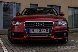 Red Audi A4 2008 in Jelgava, with an engine capacity of 2.70 L and mileage of 251 thousand km for 6590 €, photo 7 on AUTOMOTO.COM.LV
