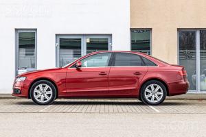 Red Audi A4 2008 in Jelgava, with an engine capacity of 2.70 L and mileage of 251 thousand km for 6590 €, photo 8 on AUTOMOTO.COM.LV