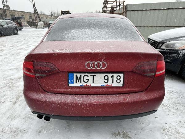 Sarkans Audi A4 2008 Šauļi, ar dzinēja tilpumu 1.78 L un nobraukumu 234 tūkst. km par 1650 €, foto 5 vietnē AUTOMOTO.COM.LV