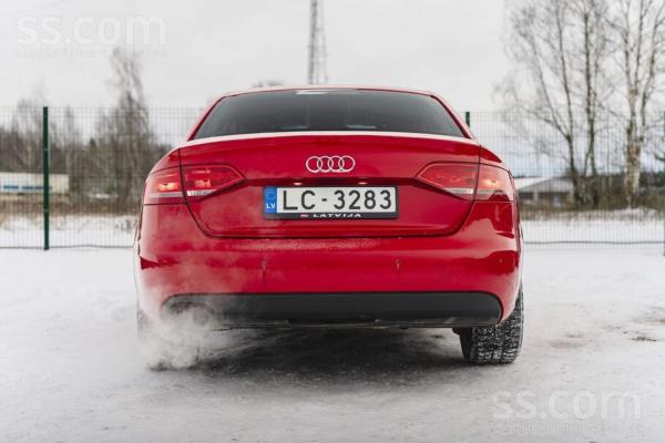 Red Audi A4 2008 in Riga, with an engine capacity of 1.80 L and mileage of 201 thousand km for 5590 €, photo 5 on AUTOMOTO.COM.LV