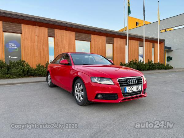 Sarkans Audi A4 2008 Tallina, ar dzinēja tilpumu 1.80 L un nobraukumu 211 tūkst. km par 3200 €, foto 2 vietnē AUTOMOTO.COM.LV