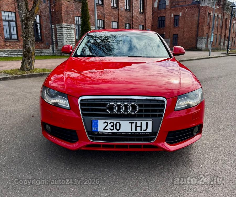 Sarkans Audi A4 2008 Tallina, ar dzinēja tilpumu 1.80 L un nobraukumu 211 tūkst. km par 4799 €, foto 6 vietnē AUTOMOTO.COM.LV