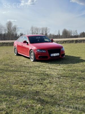Красный Ауди А4 2008 в Цесис, объемом двигателя 2.00 л и пробегом 358 тыс. км за 5500 €, фото 10 на AUTOMOTO.COM.LV
