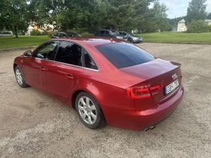 Red Audi A4 2008 in Vilnius, with an engine capacity of 1.97 L and mileage of 300 thousand km for 2200 €, photo 6 on AUTOMOTO.COM.LV