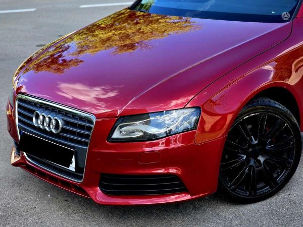 Sarkans Audi A4 2008 Radviliškis, ar dzinēja tilpumu 1.80 L un nobraukumu 255 tūkst. km par 4700 €, foto 3 vietnē AUTOMOTO.COM.LV