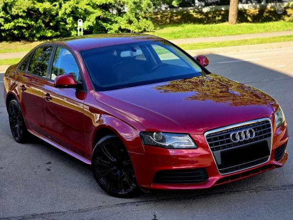 Sarkans Audi A4 2008 Radviliškis, ar dzinēja tilpumu 1.80 L un nobraukumu 255 tūkst. km par 4700 €, foto 4 vietnē AUTOMOTO.COM.LV