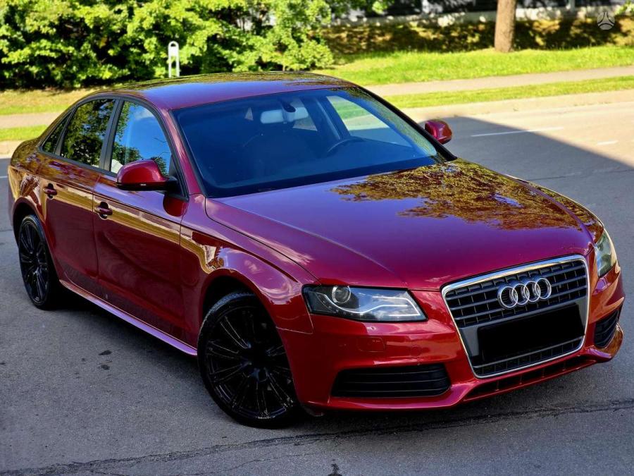 Red Audi A4 2008 in Radviliskis, with an engine capacity of 1.80 L and mileage of 255 thousand km for 4700 €, photo 5 on AUTOMOTO.COM.LV
