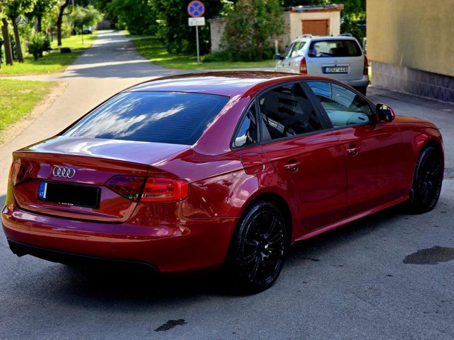 Red Audi A4 2008 in Radviliskis, with an engine capacity of 1.80 L and mileage of 255 thousand km for 4700 €, photo 8 on AUTOMOTO.COM.LV
