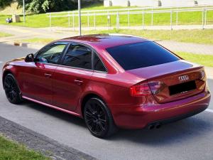 Red Audi A4 2008 in Radviliskis, with an engine capacity of 1.80 L and mileage of 255 thousand km for 4700 €, photo 9 on AUTOMOTO.COM.LV