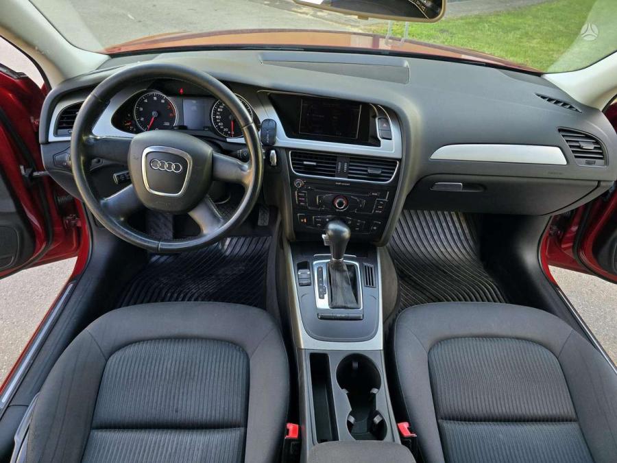 Red Audi A4 2008 in Radviliskis, with an engine capacity of 1.80 L and mileage of 255 thousand km for 4700 €, photo 12 on AUTOMOTO.COM.LV